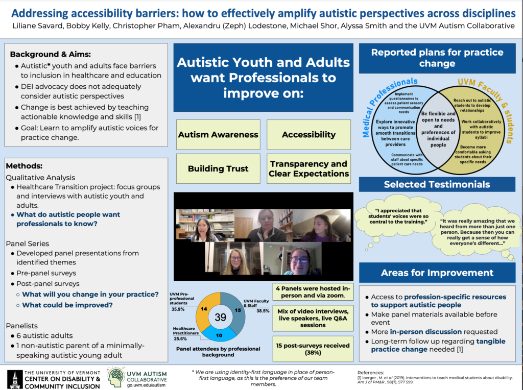 Addressing accessibility barriers: how to effectively amplify autistic ...